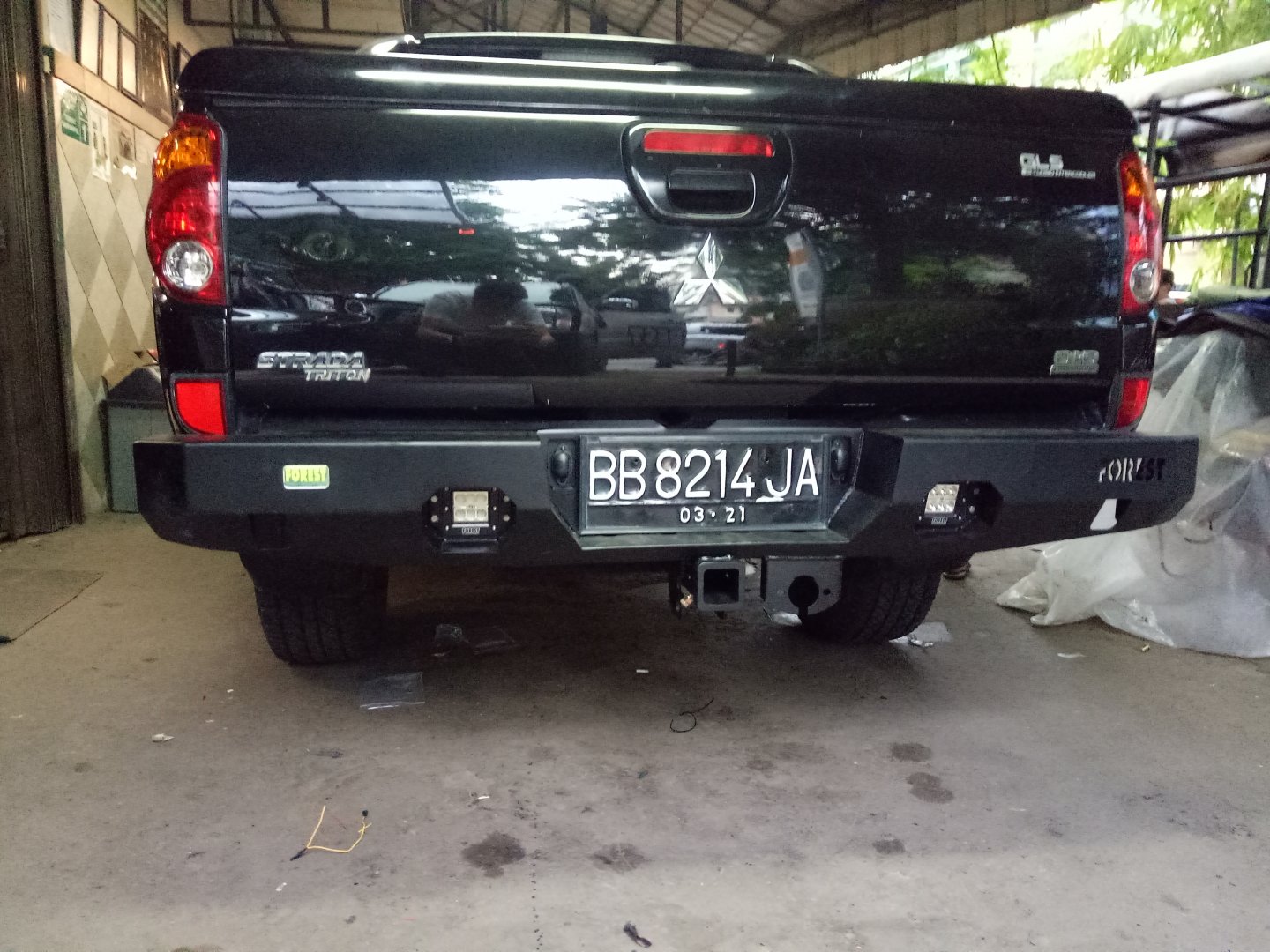 BUMPER BELAKANG STRADA TRITON ROCK BAR FOREST | Strada Triton 2007 ...