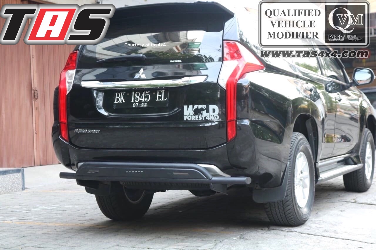 REAR BAR FOREST ALL NEW PAJERO SPORT TAS4X4 | Pajero Sport All New ...