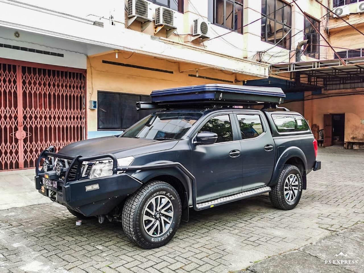NISSAN NAVARA NP300 OVERLAND SPEC WITH HEAVYDUTH AEROKLAS CANOPY ...