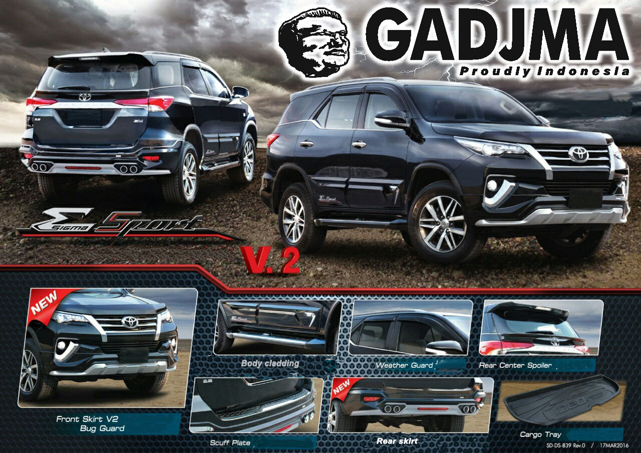 BODY KIT FORTUNER | Fortuner 2015+ | TAS | Indonesia 4WD EQUIPMENT CENTER