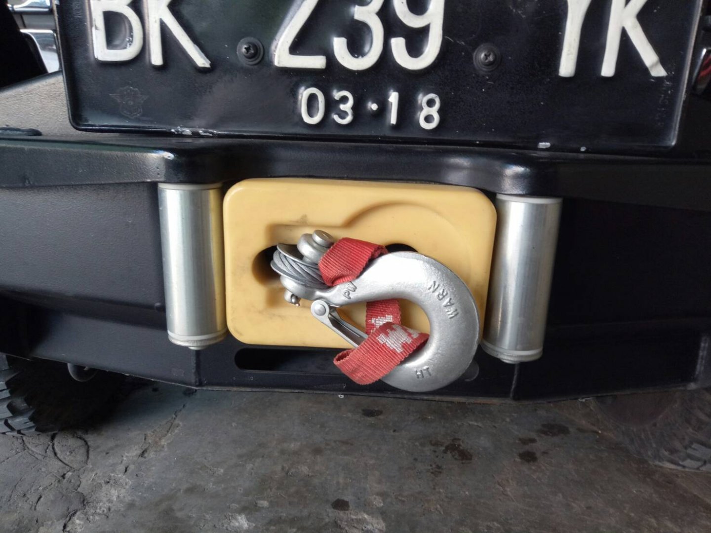 WINCH DAMPER | Aksesoris Offroad | TAS | Indonesia 4WD EQUIPMENT CENTER