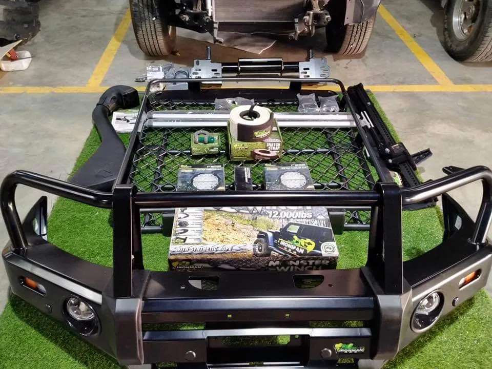 BULLBAR IRONMAN FORD RANGER T7 TAS4X4 | Ford Ranger 2015+ | TAS ...